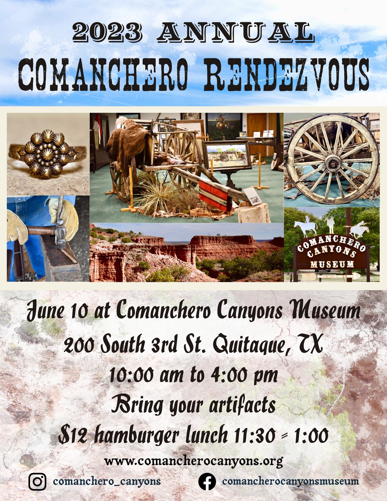 Events: Comanchero Canyons Museum
